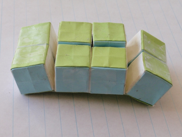 origami infinity cube instructions